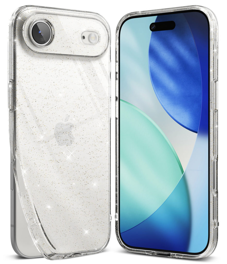 iPhone 17 Air Back Cover Case | Air - Glitter Clear - MrPhone